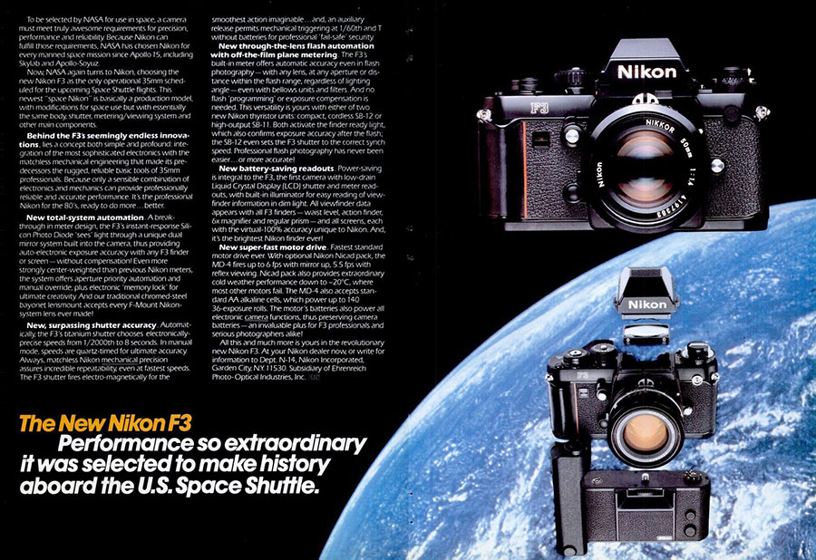 The Nikon F3 - Greatest Legendary Classic - Aly’s Vintage Camera Alley